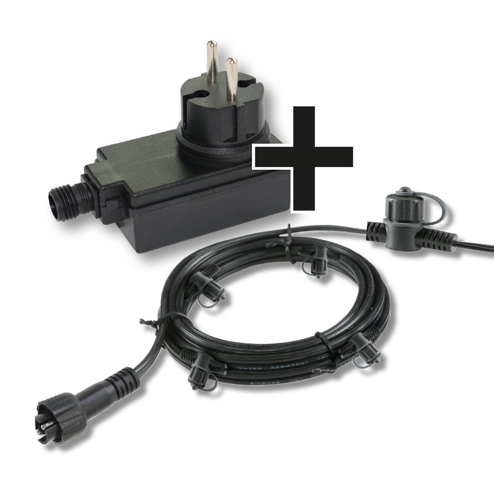 12V Starterpack 24W Mit Transformator und Kabel von GardenLights kaufen ...
