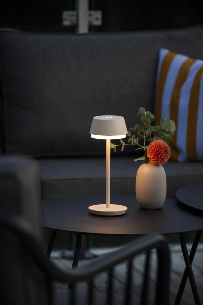 Table lamp Lyon sand color with RGB function von KonstSmide kaufen ...