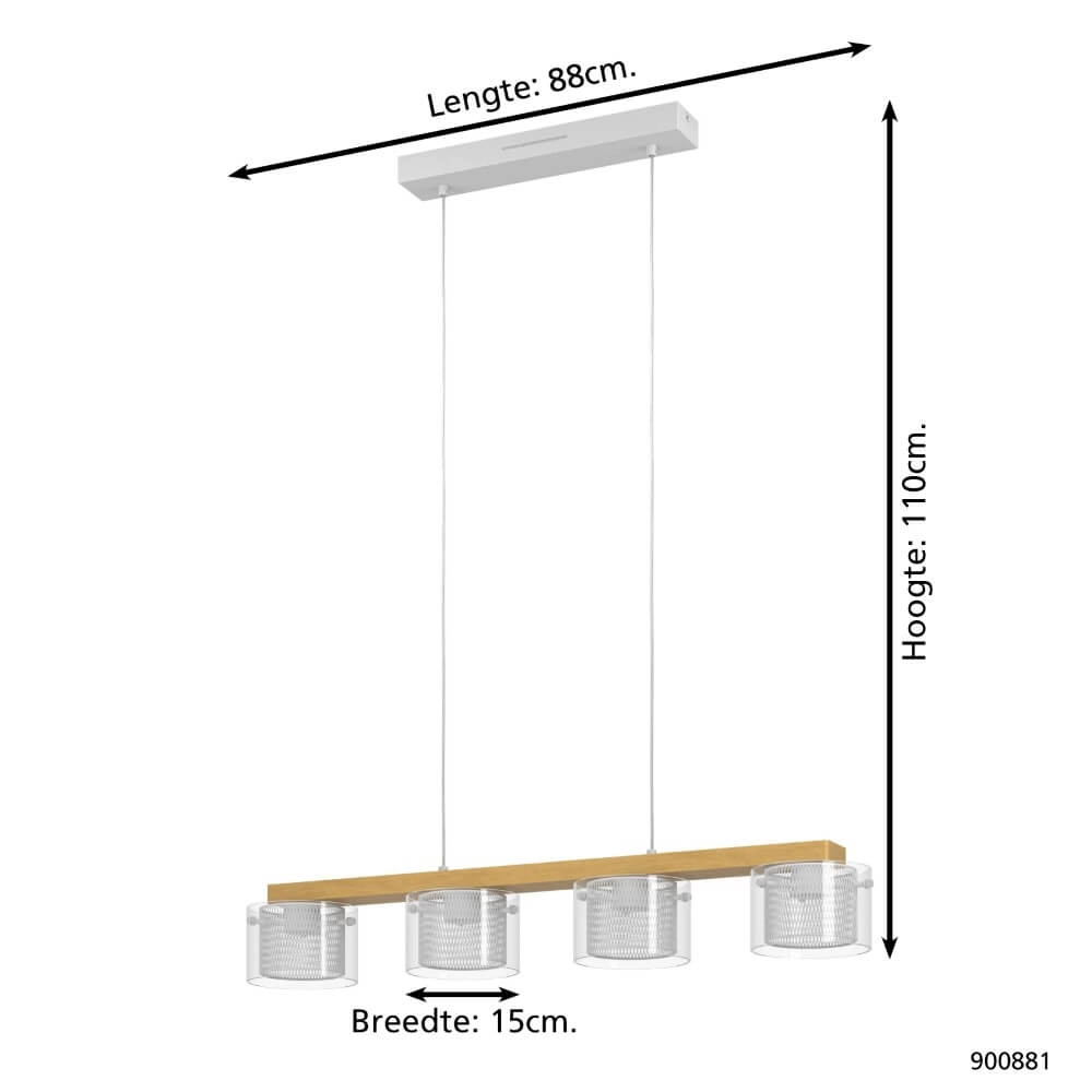 Zigbee LED-Hängelampe Portico-Z von Eglo kaufen | LeuchtenTotal